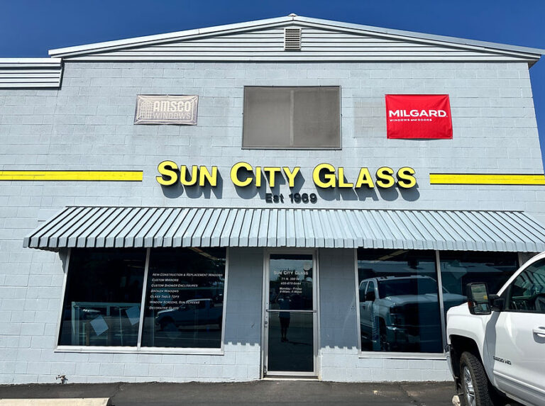 Glass Installation - Southern Utah